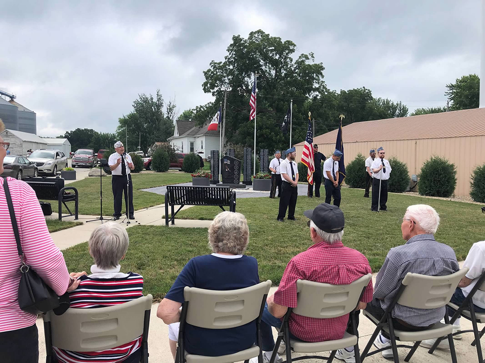 Veteran’s Park Dedication